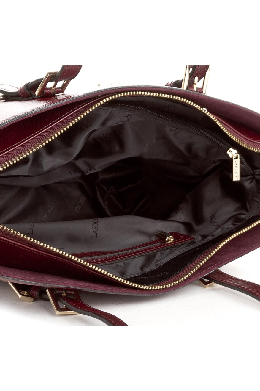 Torebka Lasocki BRT-015 Bordowy - CCC.eu