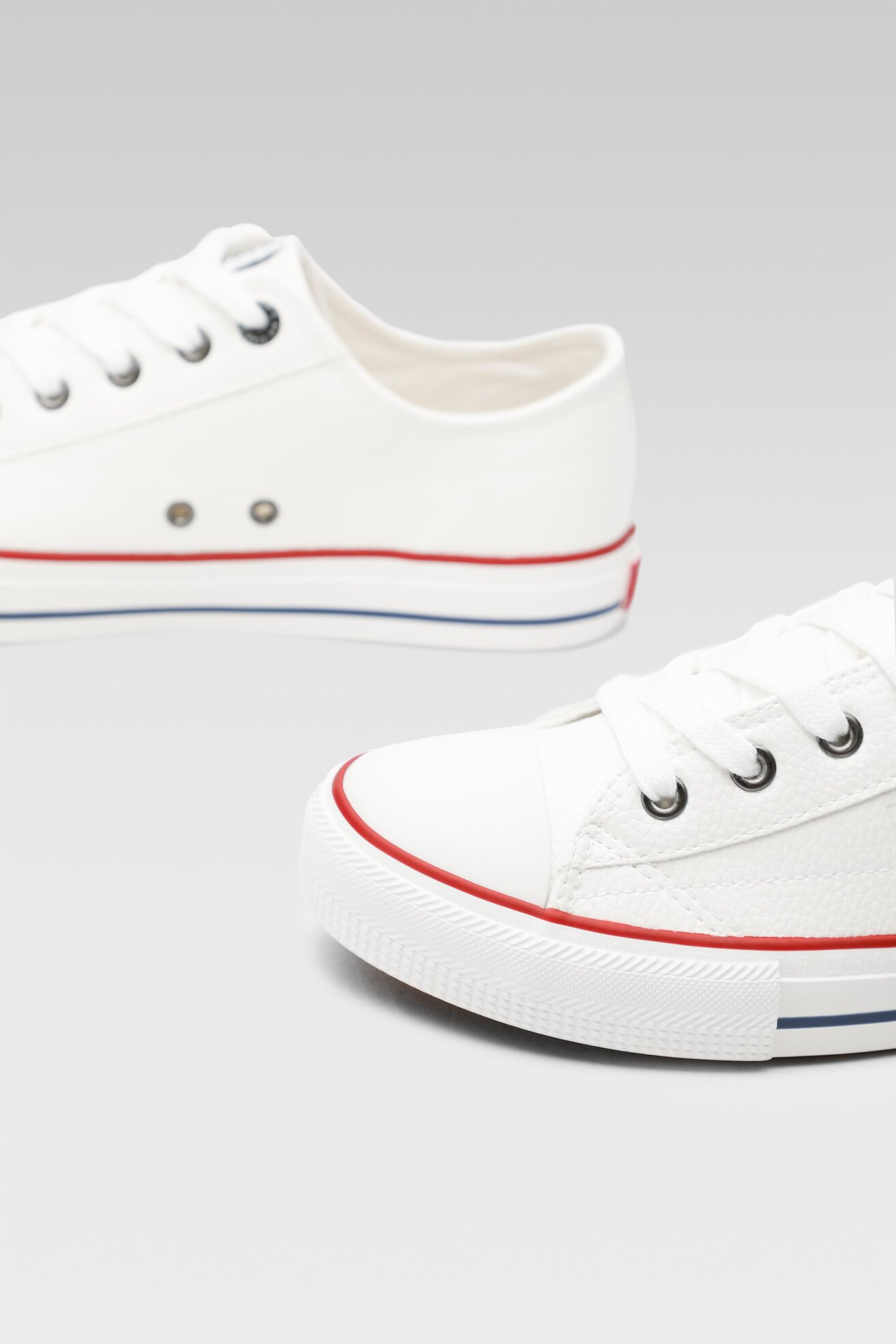 Plátěná obuv Big Star II174001C BÍLÁ - ccc.eu/cz