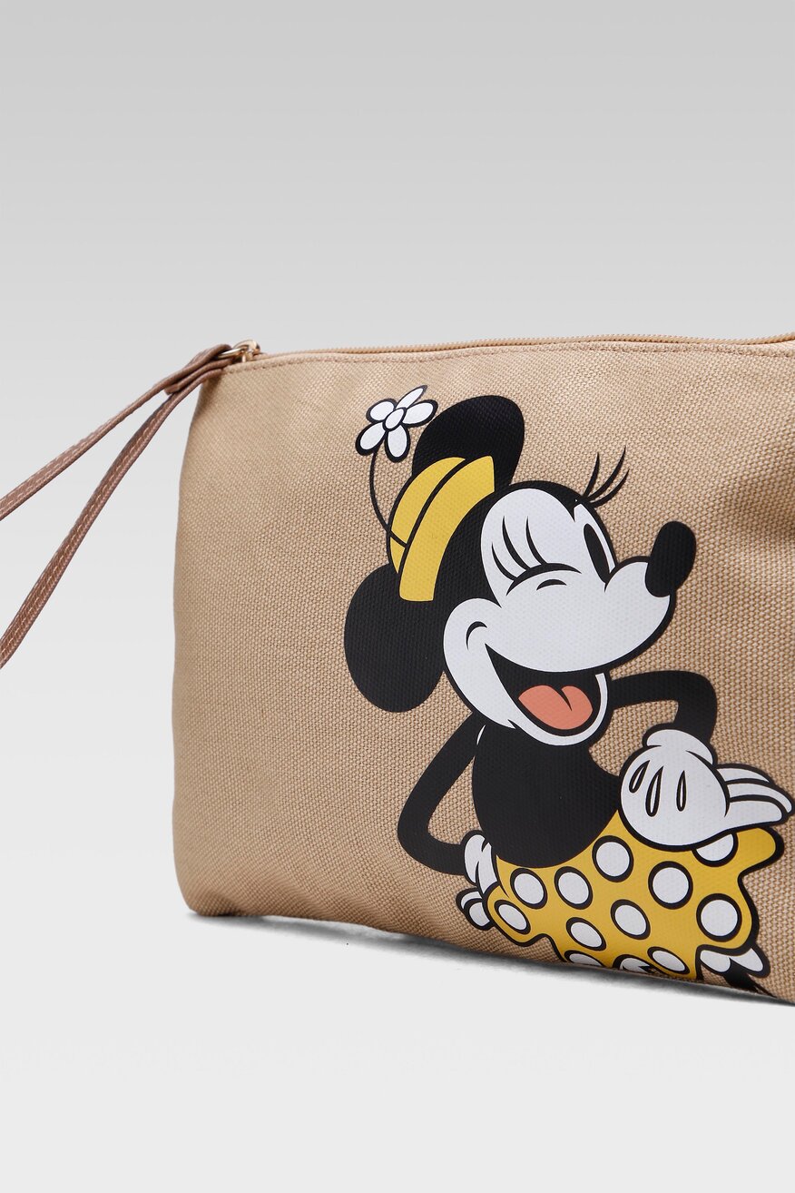 Kosmetyczka CCC&DISNEY ACCCS-SS22-103DSTC-JENNYFAIRY Beżowy - CCC.eu