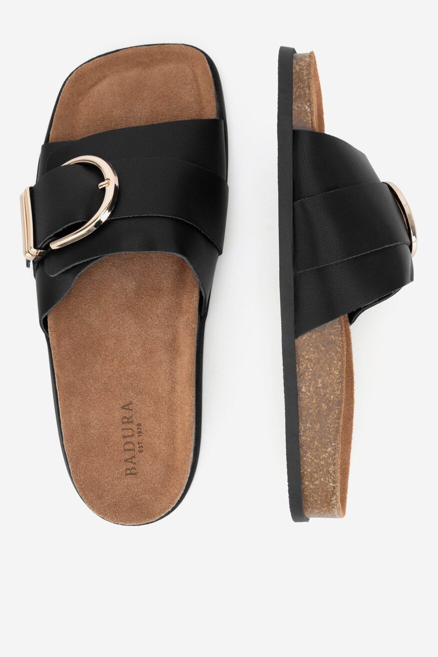 Klapki Badura CSS5098-01 Czarny - CCC.eu