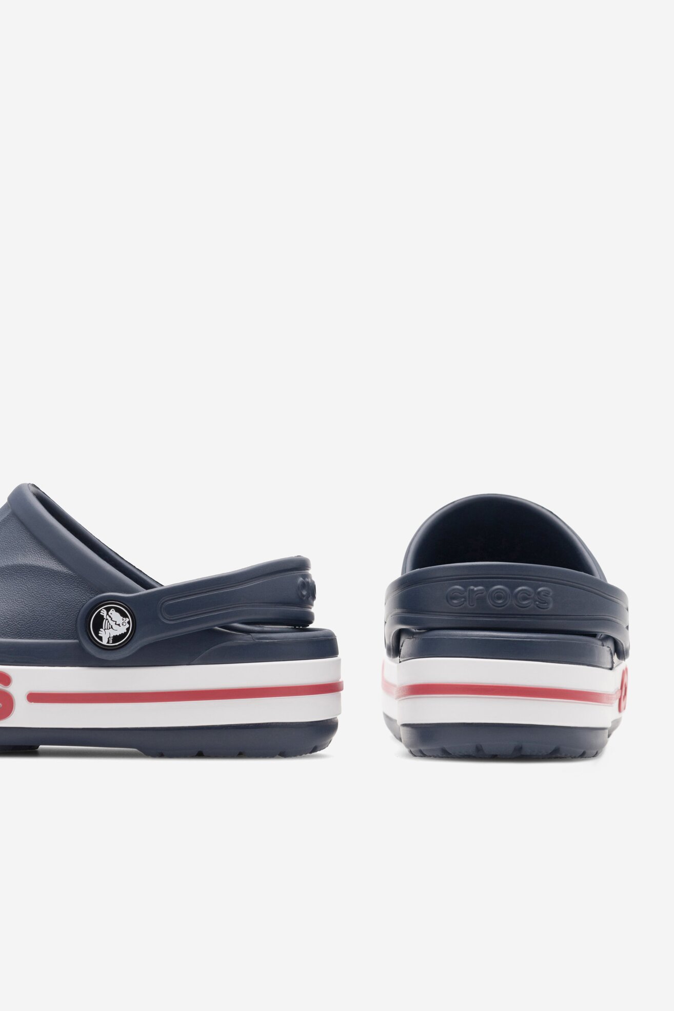 Klapki basenowe Crocs BAYA CLOG K 207019-410 Granatowy - CCC.eu