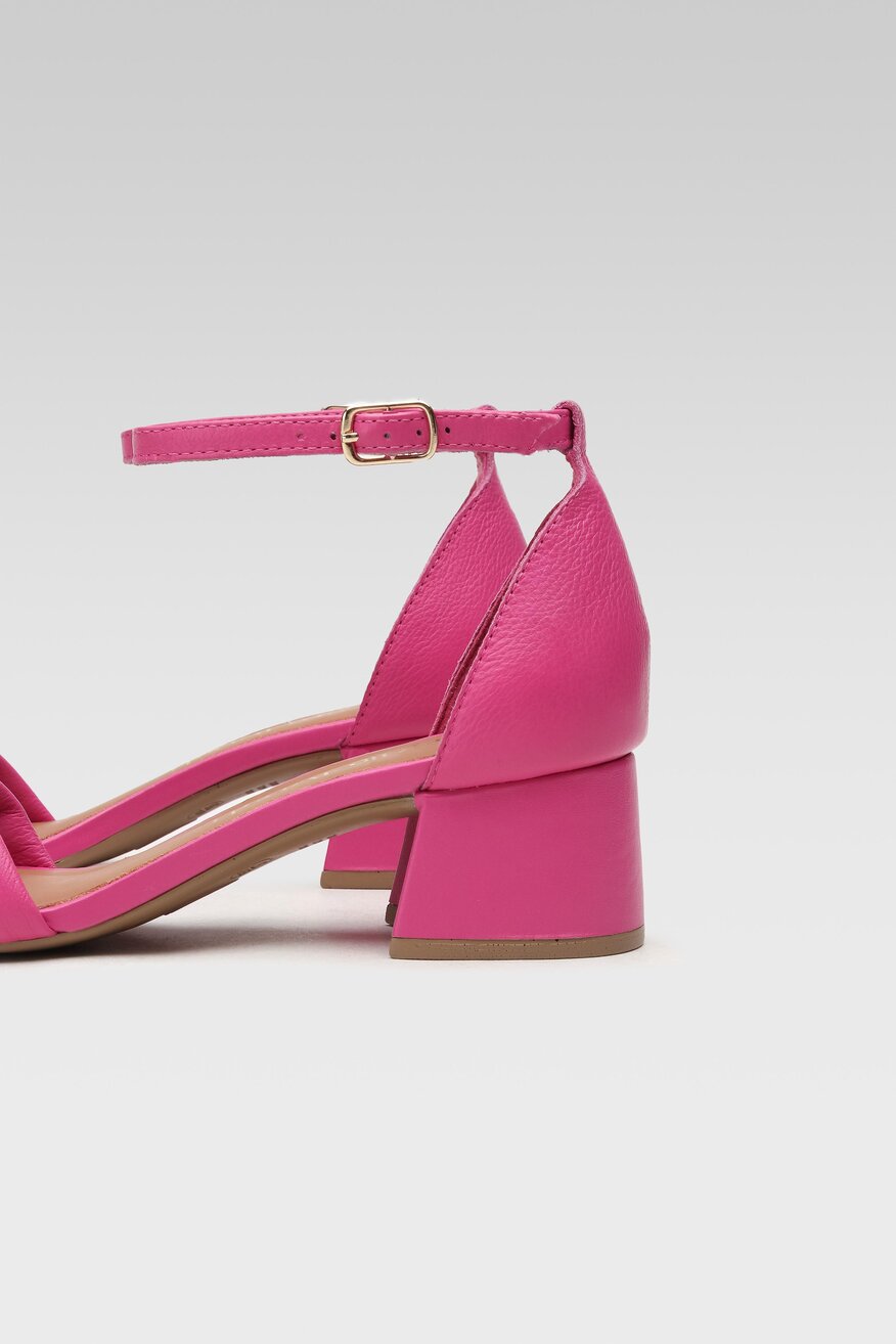 Sandały Sergio Bardi KR-332708-01SB Różowy ciemny - CCC.eu