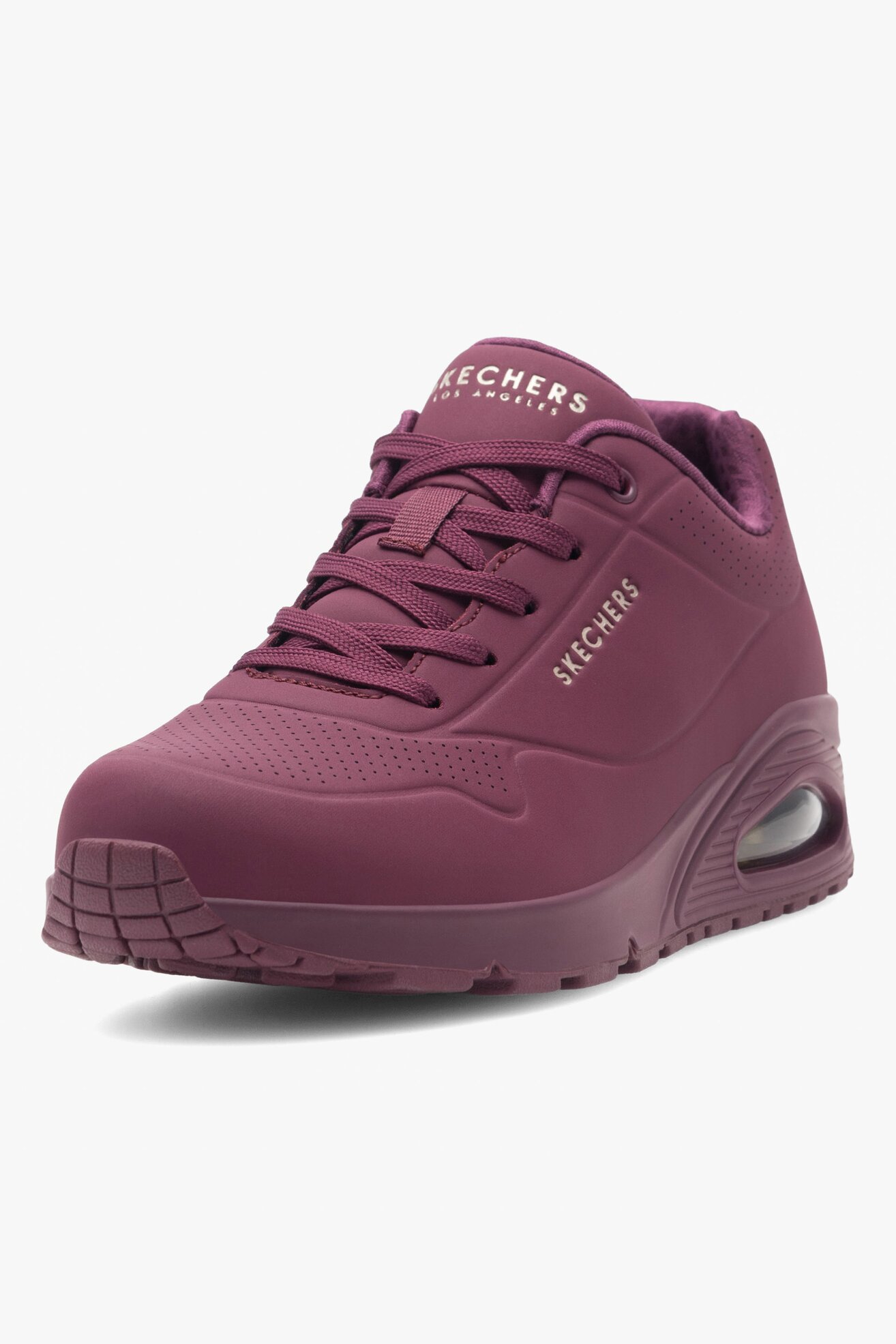 Obuwie sportowe Skechers UNO 73690 PLUM Fioletowy - CCC.eu
