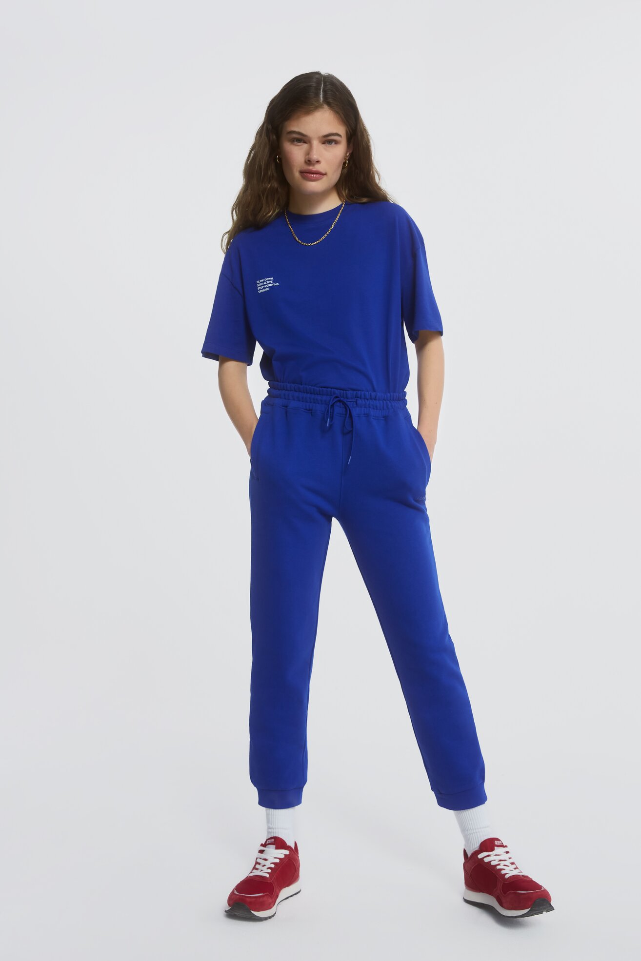 Spodnie joggersy Sprandi AW21-SJM001 Chabrowy - CCC.eu