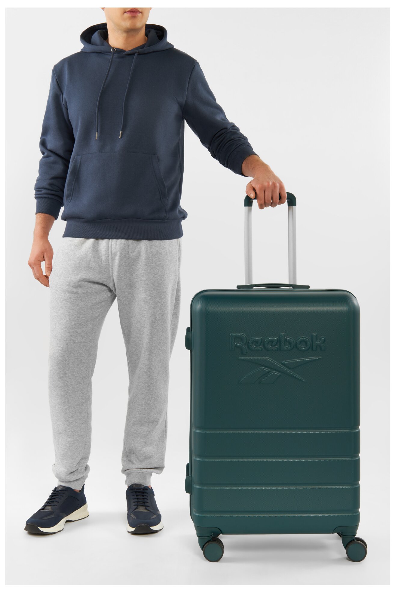 Walizka Reebok RBK-WAL-010-CCC-M Khaki - CCC.eu