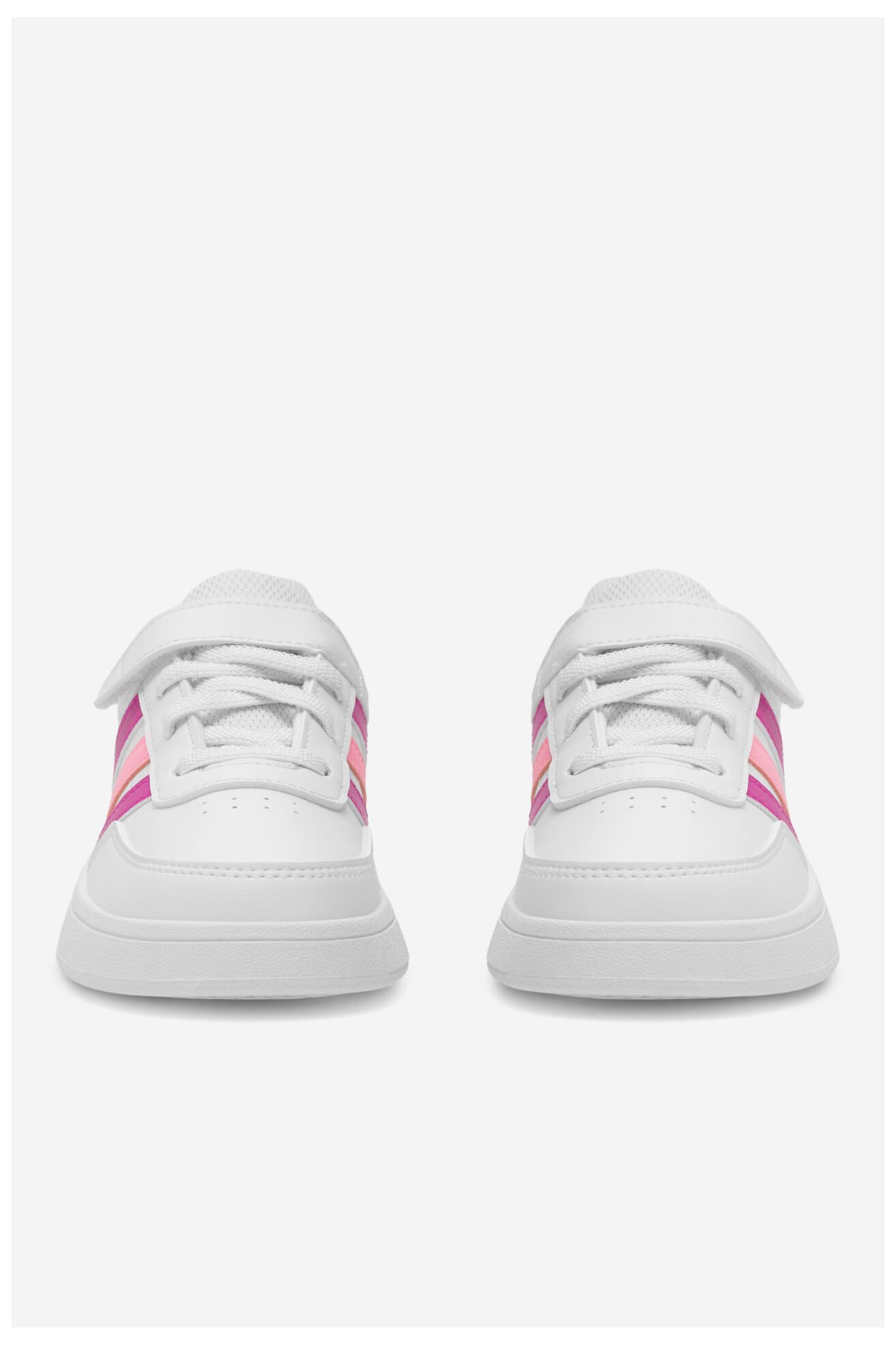 Obuwie sportowe adidas BREAKNET 2,0 EL K HP8966 Biały - CCC.eu