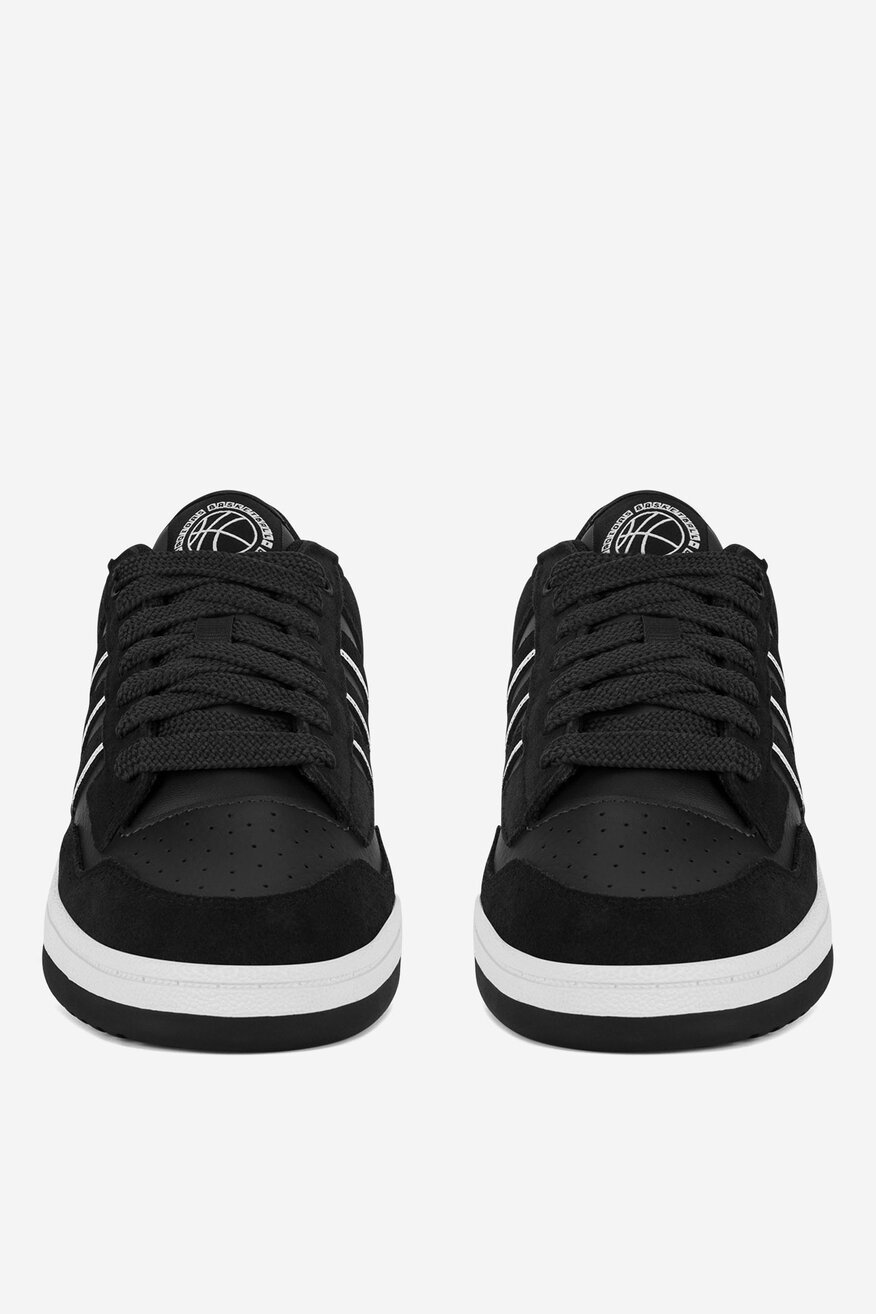 Obuwie sportowe adidas RAPID COURT LOW JP5247 Czarny - CCC.eu