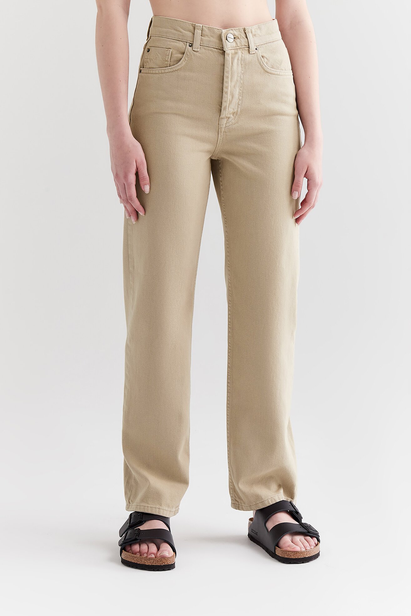 Spodnie joggersy Americanos AM22SJD002 -04 Beżowy - CCC.eu