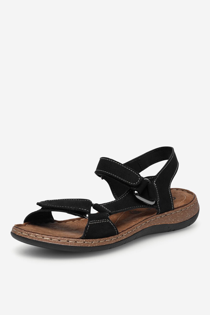 Sandale Go Soft WI23-4773-05 CRNA - ccc.eu/rs