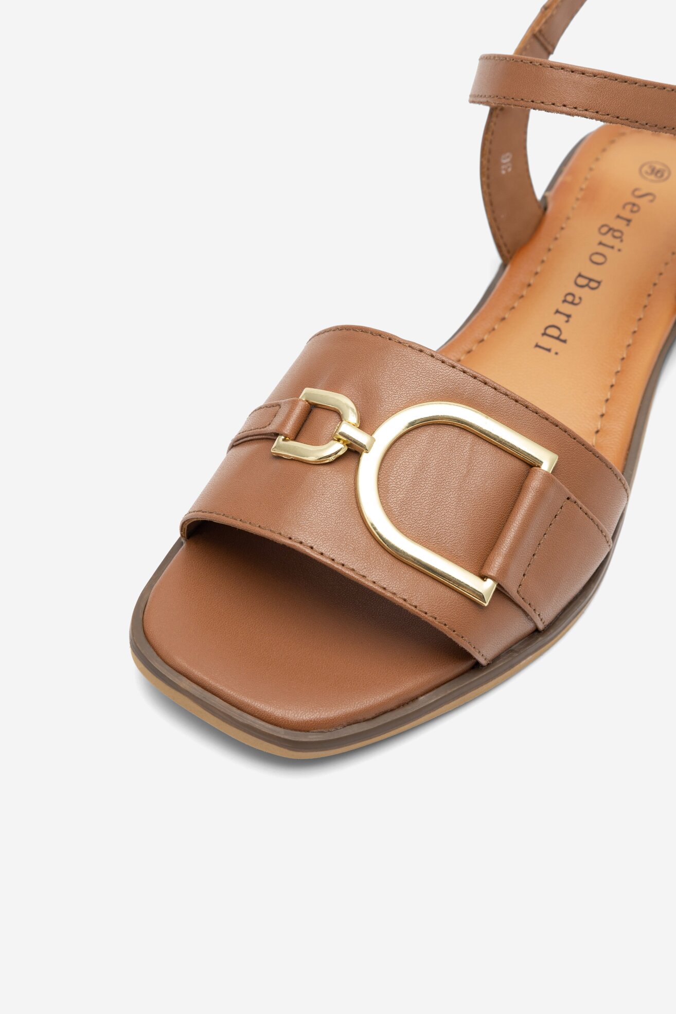 Sandały Sergio Bardi WI16-B1033-03SB Camel - CCC.eu