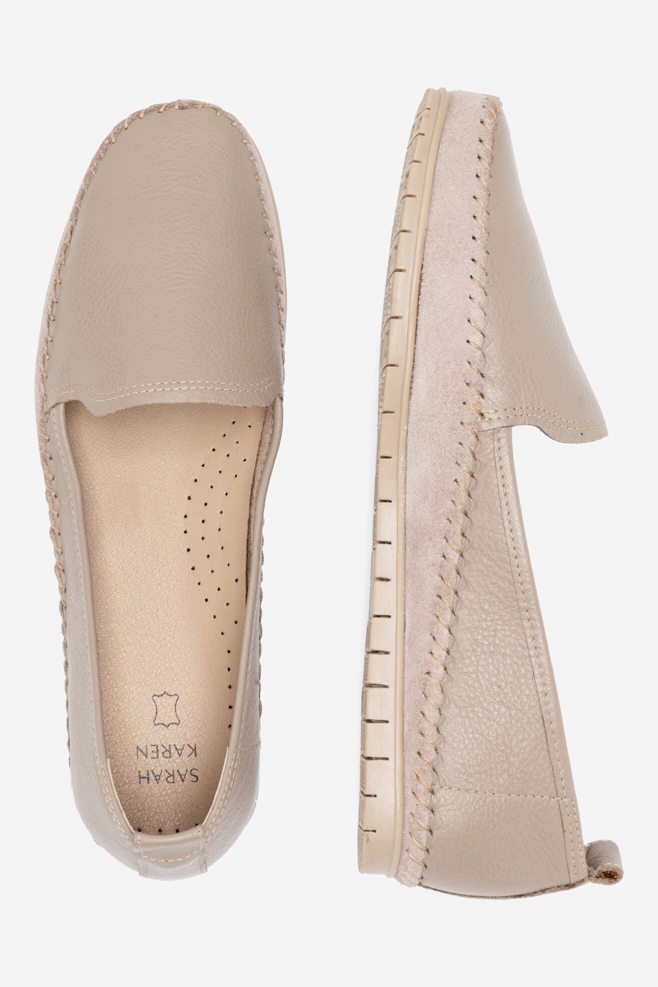 Мокасини Sarah Karen WB-MADONNA-02 БЕЖОВ - ccc.eu/bg