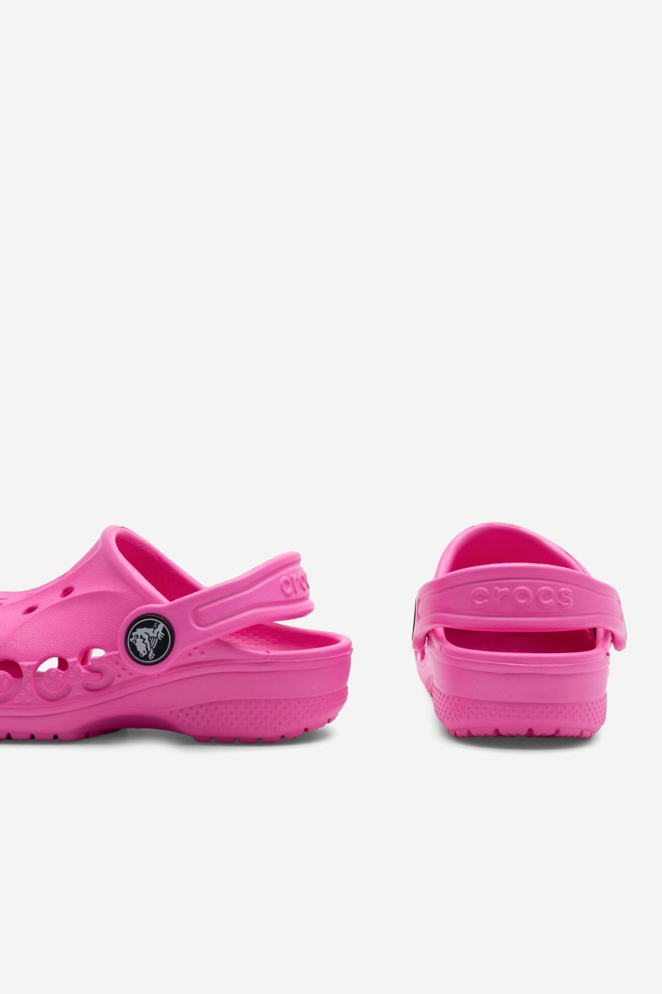 Klapki basenowe Crocs BAYA CLOG T 207012-6QQ Różowy - CCC.eu