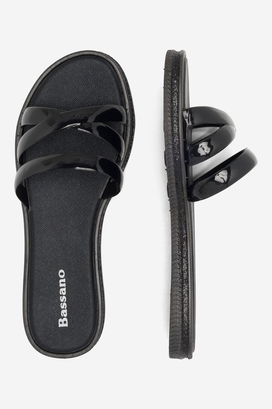 Klapki Bassano LC030218-2 Czarny - CCC.eu