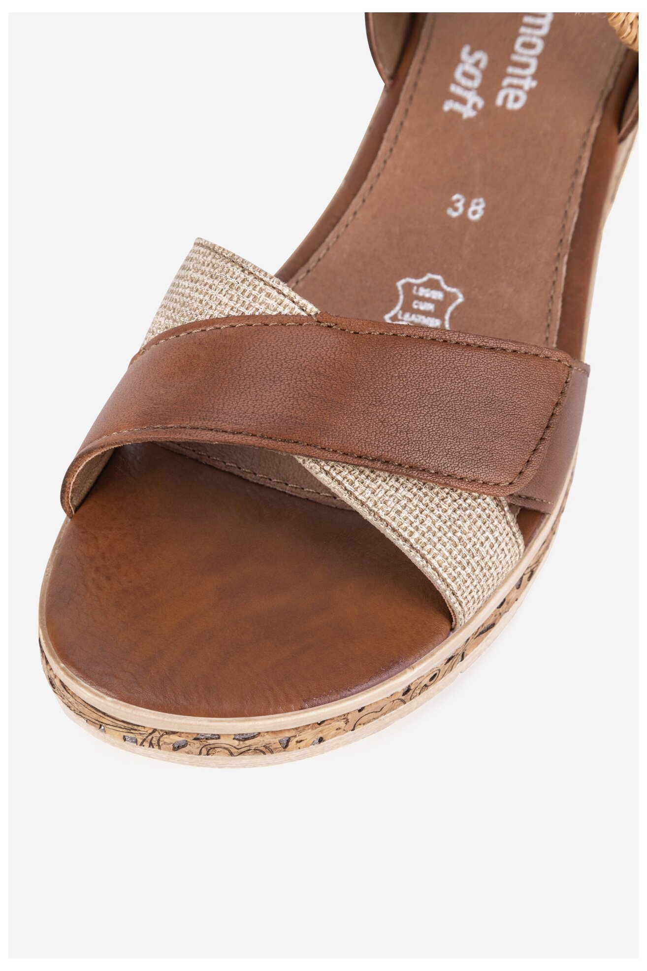 Sandały Remonte D3067-24 Brązowy - CCC.eu