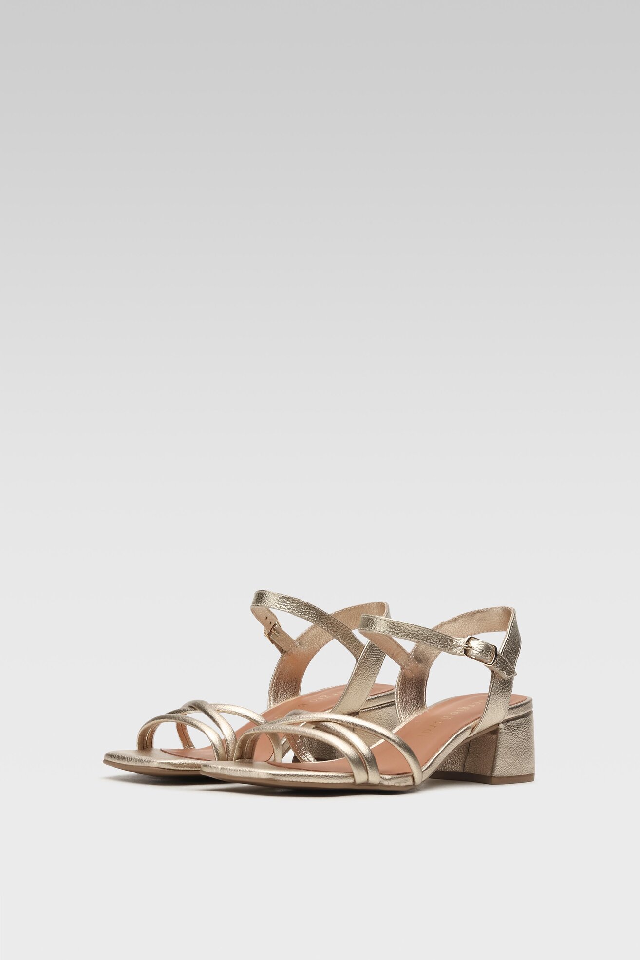 Sandały Sergio Bardi KR-343002-01SB Złoty - CCC.eu