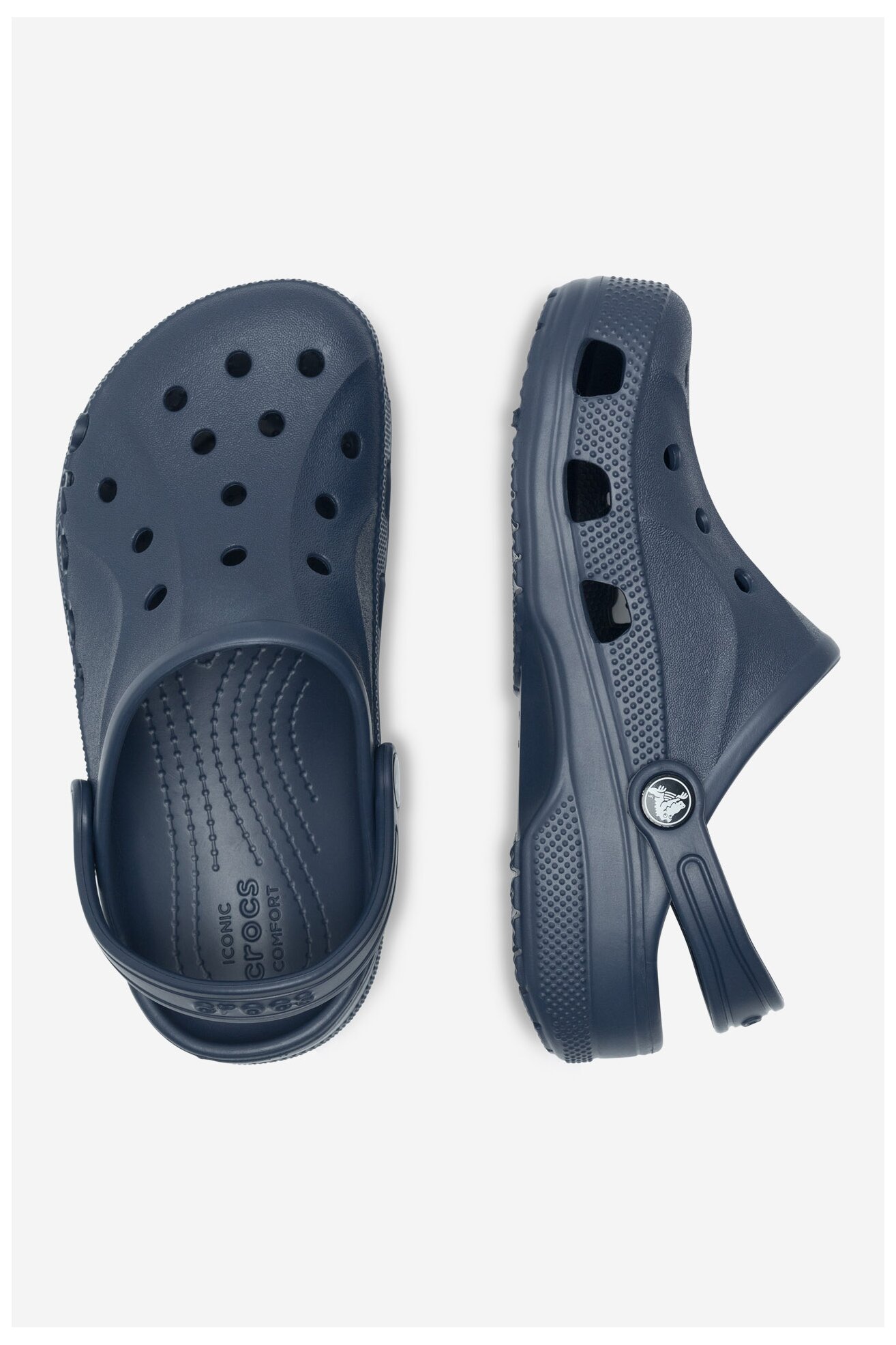 Klapki basenowe Crocs BAYA CLOG K 207013-410_ Granatowy - CCC.eu