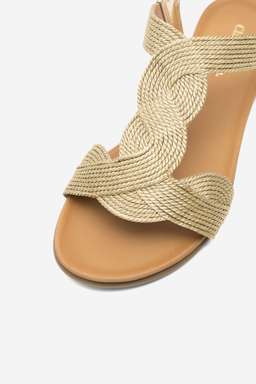 Sandały Clara Barson CASSIE WS120703-01 Złoty - CCC.eu