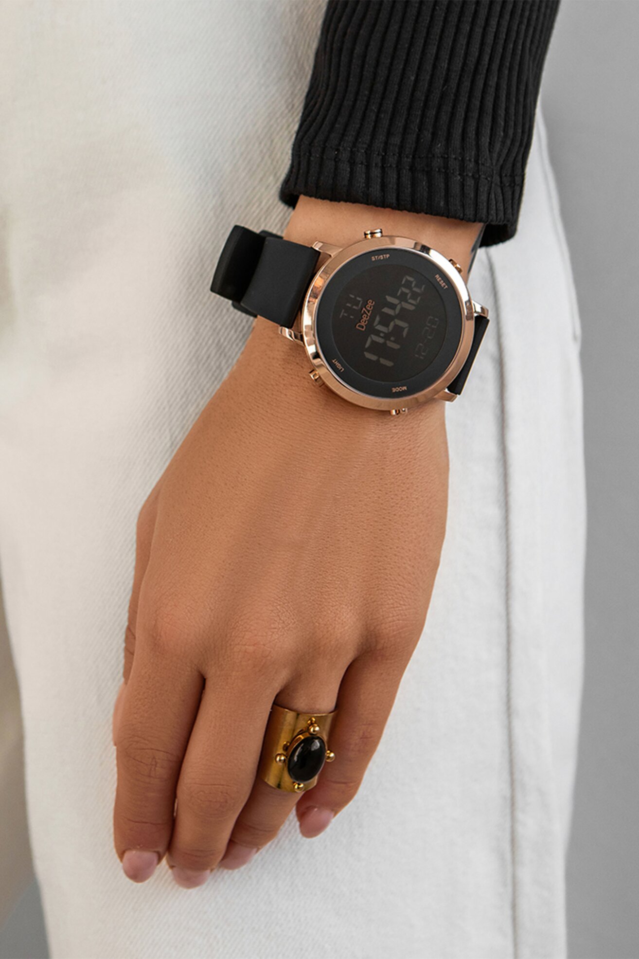 Hodinky DeeZee DZ WOMAN WATCH 030104040 ČERNÁ - ccc.eu/cz