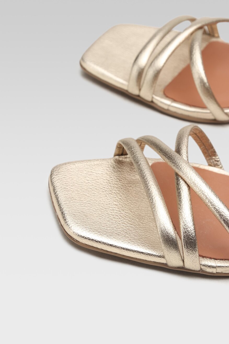 Sandály Sergio Bardi KR-343002-01SB ZLATÁ - ccc.eu/cz