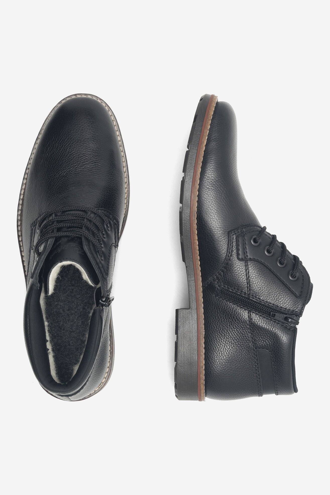 Trzewiki Rieker 15339-00 Czarny - CCC.eu