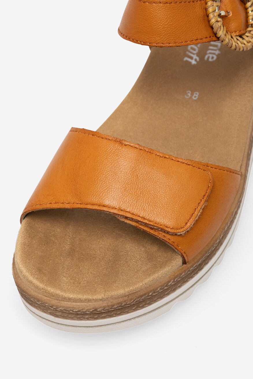 Sandały Remonte D0Q52-38 Pomarańczowy - CCC.eu