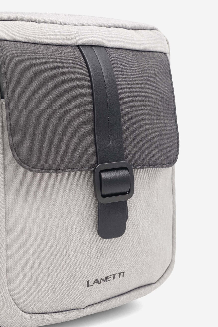 Torba męska Lanetti LAN-KL-017-04R Szary - CCC.eu