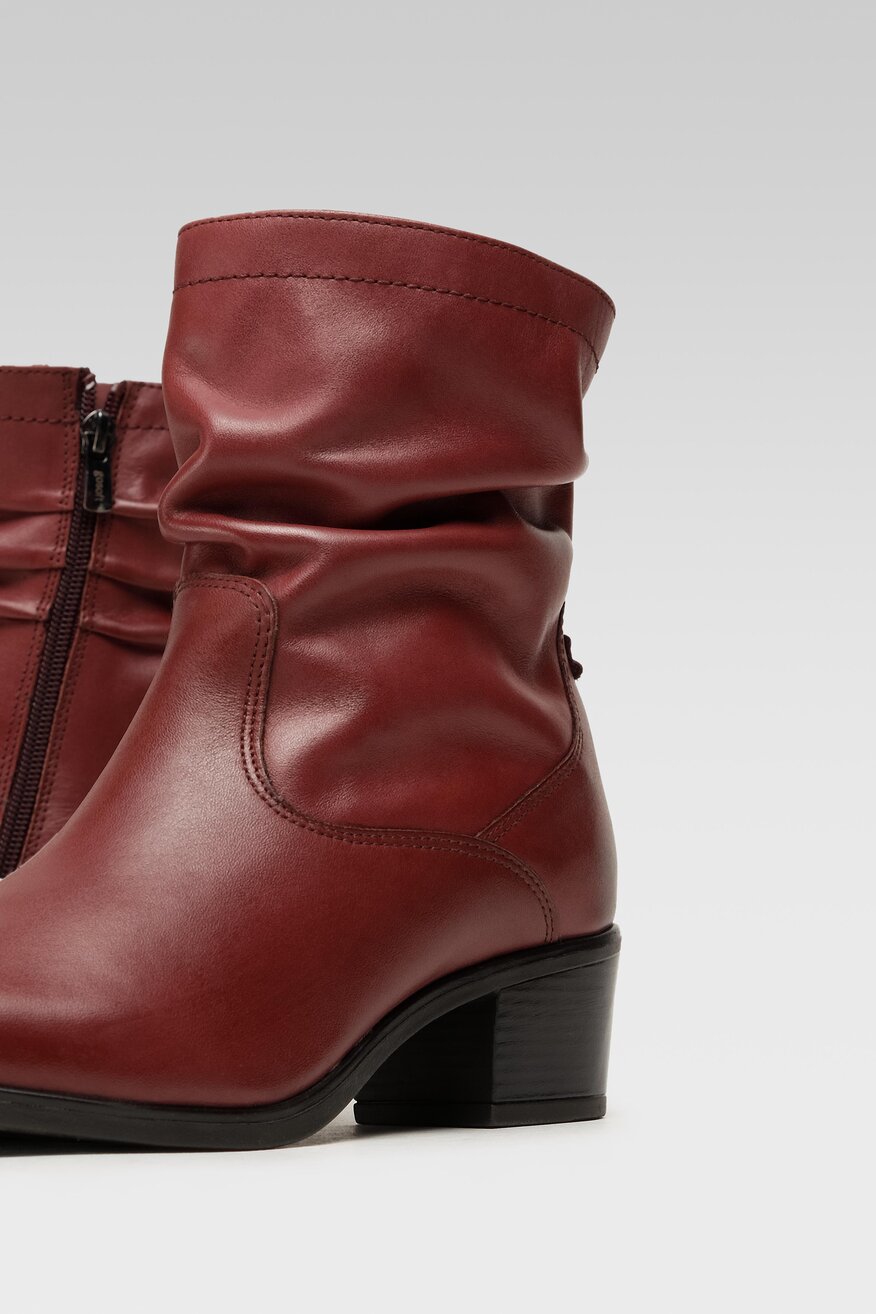 Botki Go Soft EST-GUSTA-12 Bordowy - CCC.eu