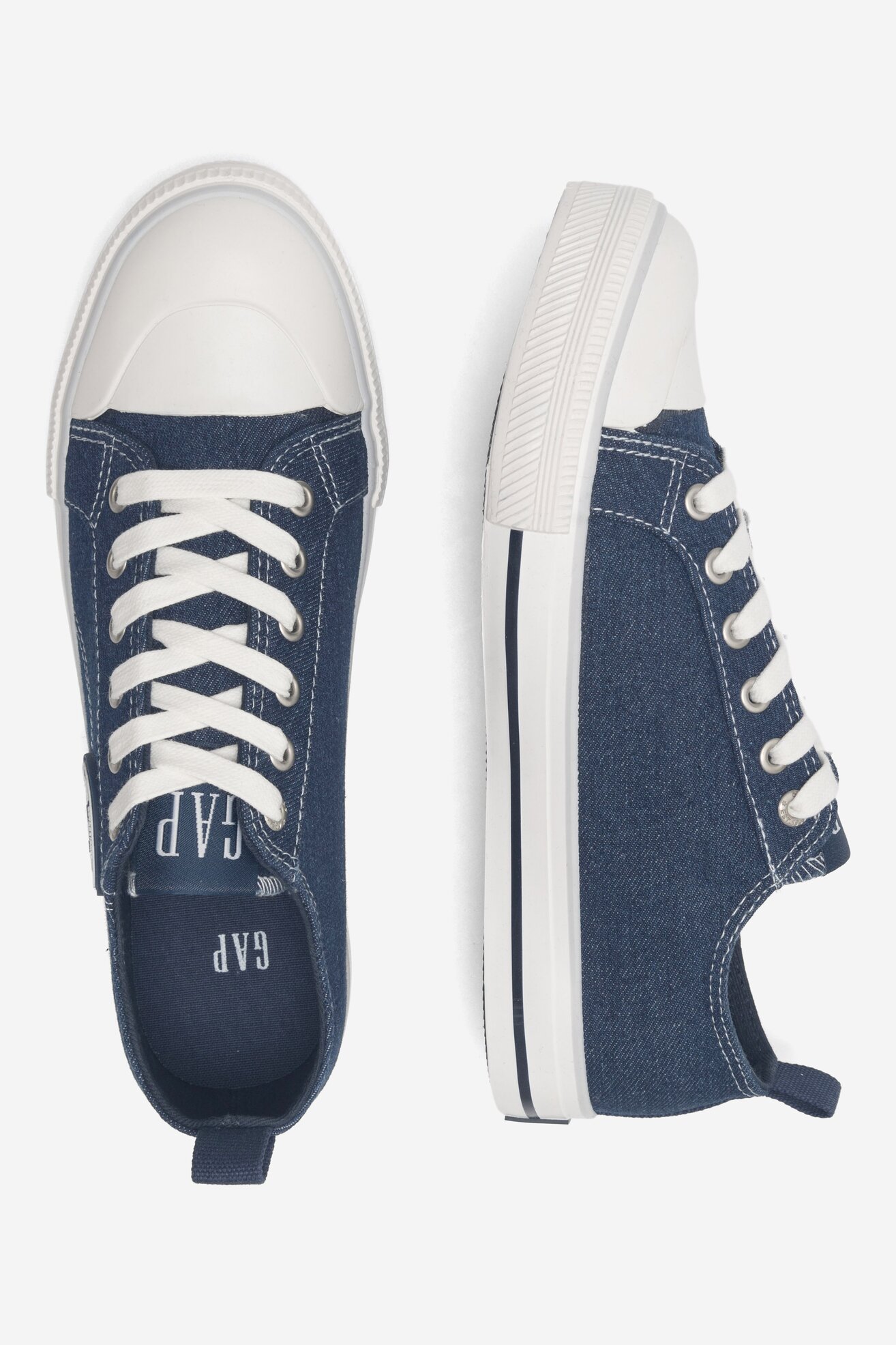 Trampki GAP GAL001F5TWELYBGP Granatowy ciemny - CCC.eu