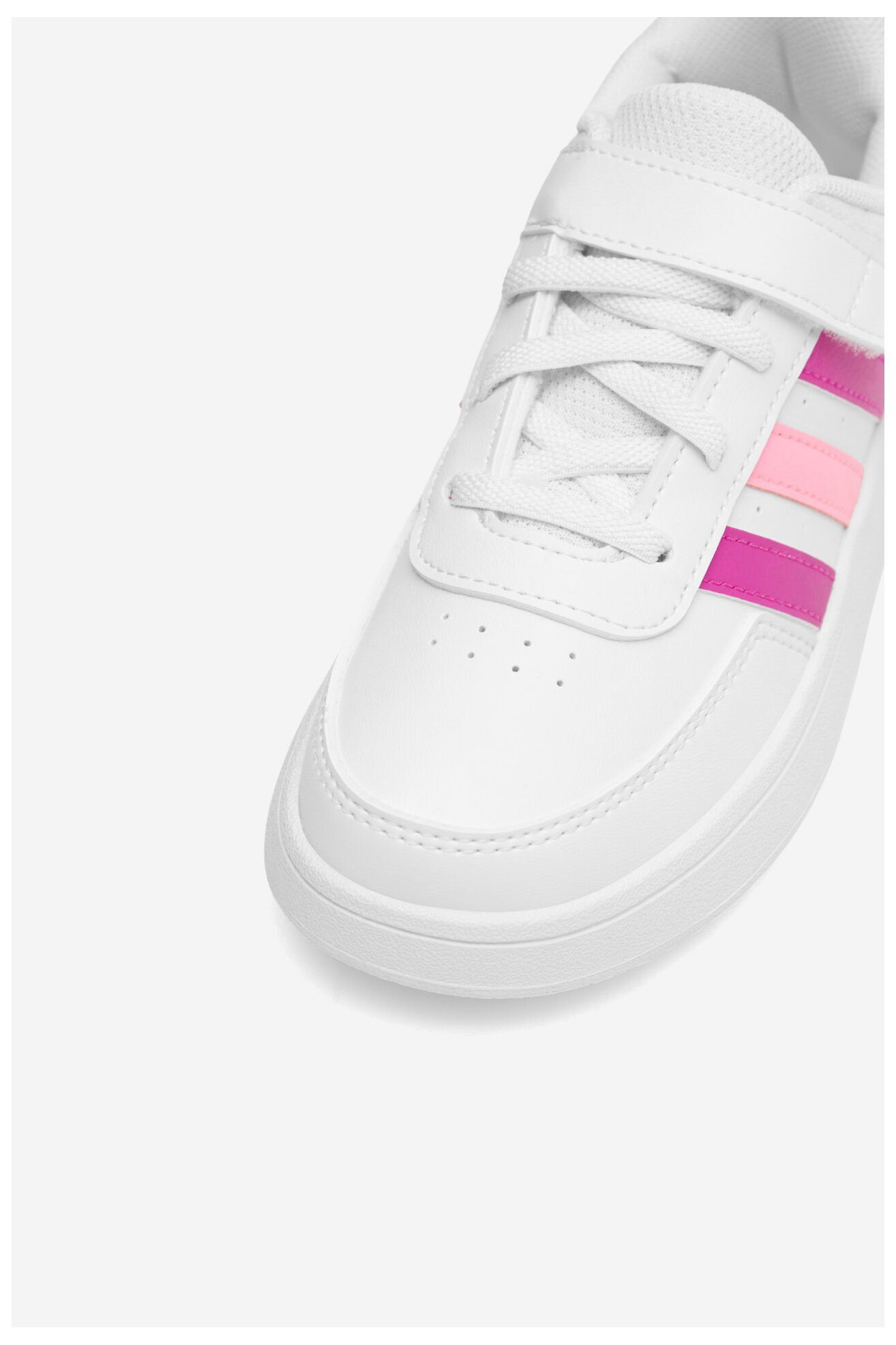 Obuwie sportowe adidas BREAKNET 2,0 EL K HP8966 Biały - CCC.eu