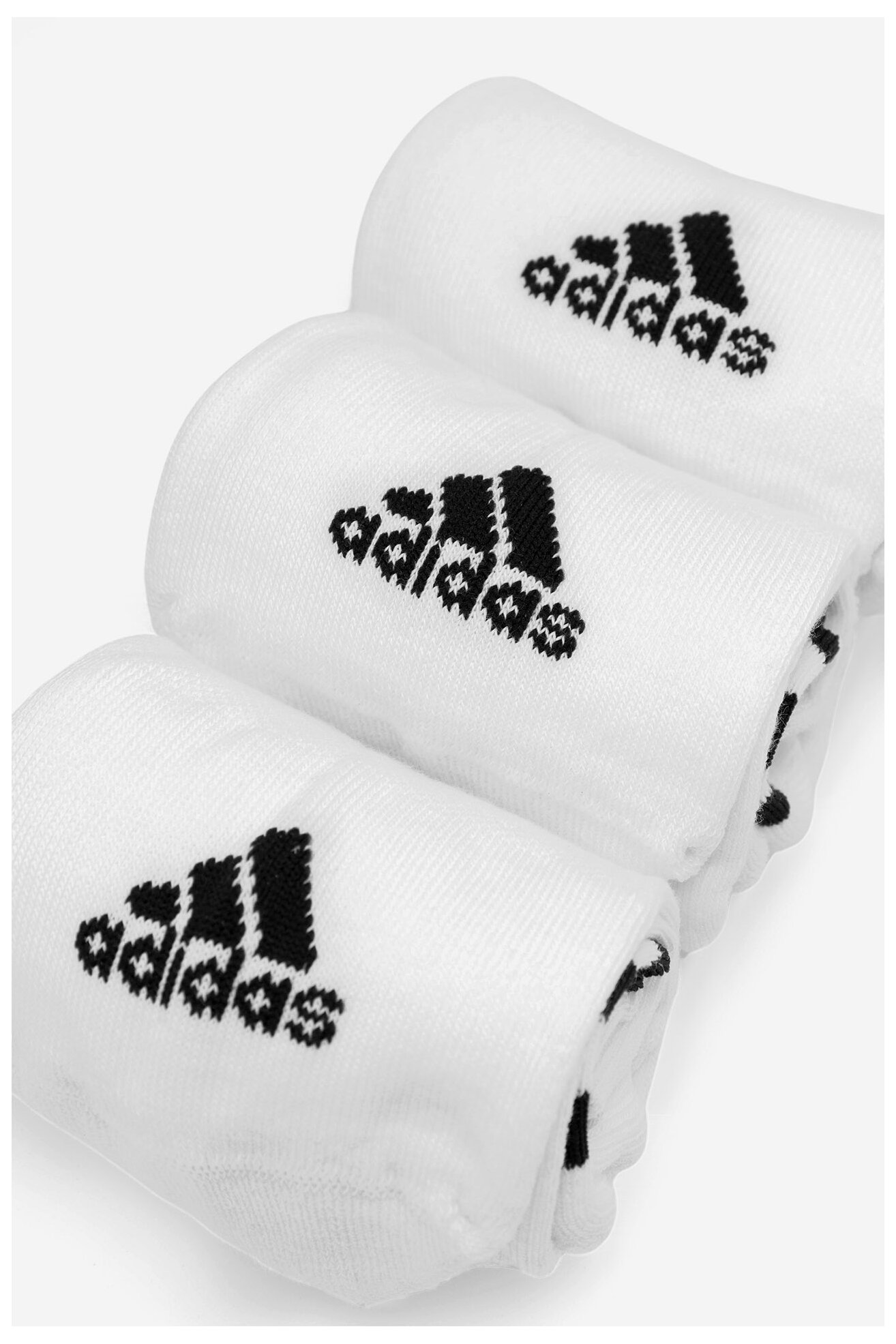 Skarpetki adidas HT3456 3-PACK Biały - CCC.eu
