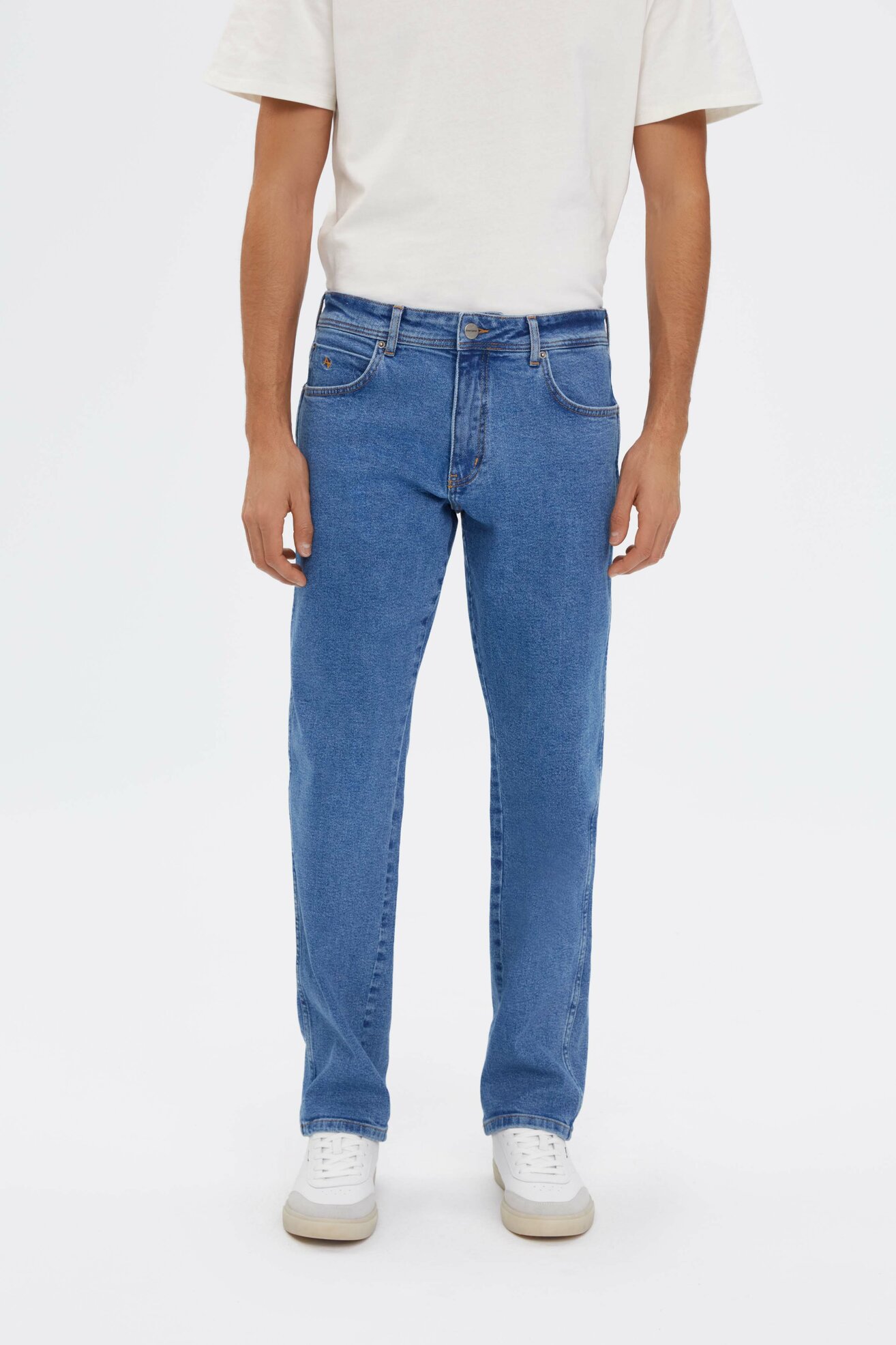 Spodnie jeansowe Americanos AM22SJM003 Niebieski - CCC.eu