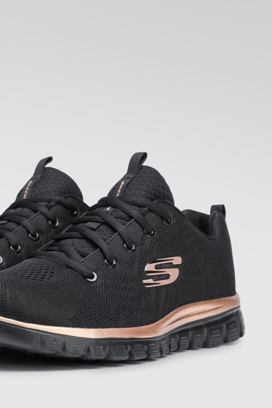 Sportcipő Skechers 12615 FEKETE - ccc.eu/hu