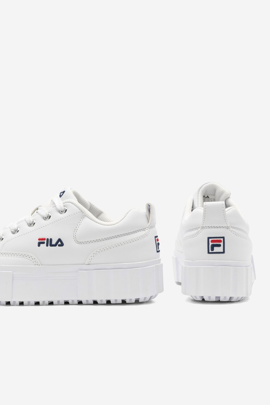 Sneakers Fila SANDBLAST teens FFT0021 10004 Biały - CCC.eu