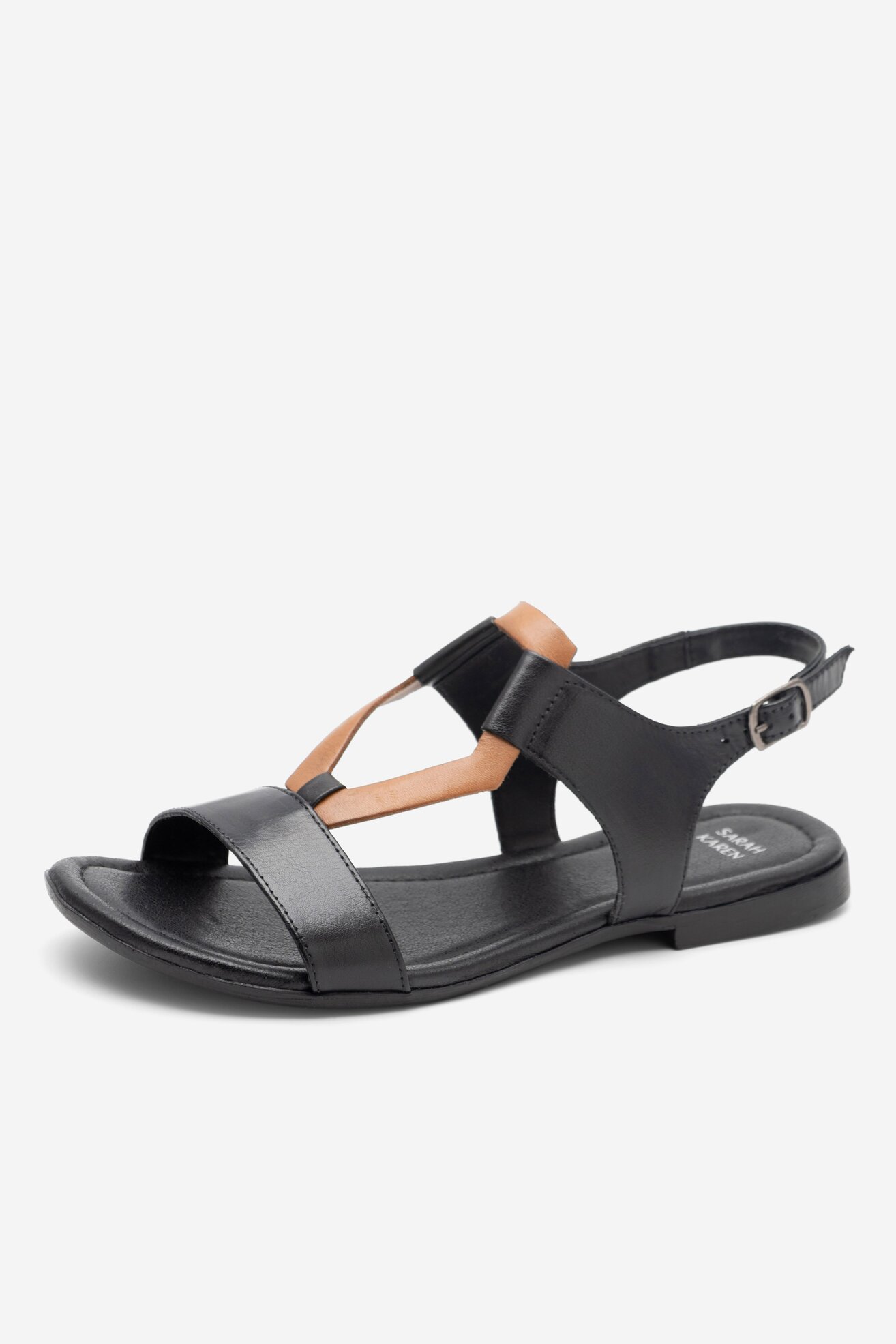 Sandały Sarah Karen ELIJA WI16-ELIJA-01 Czarny - CCC.eu