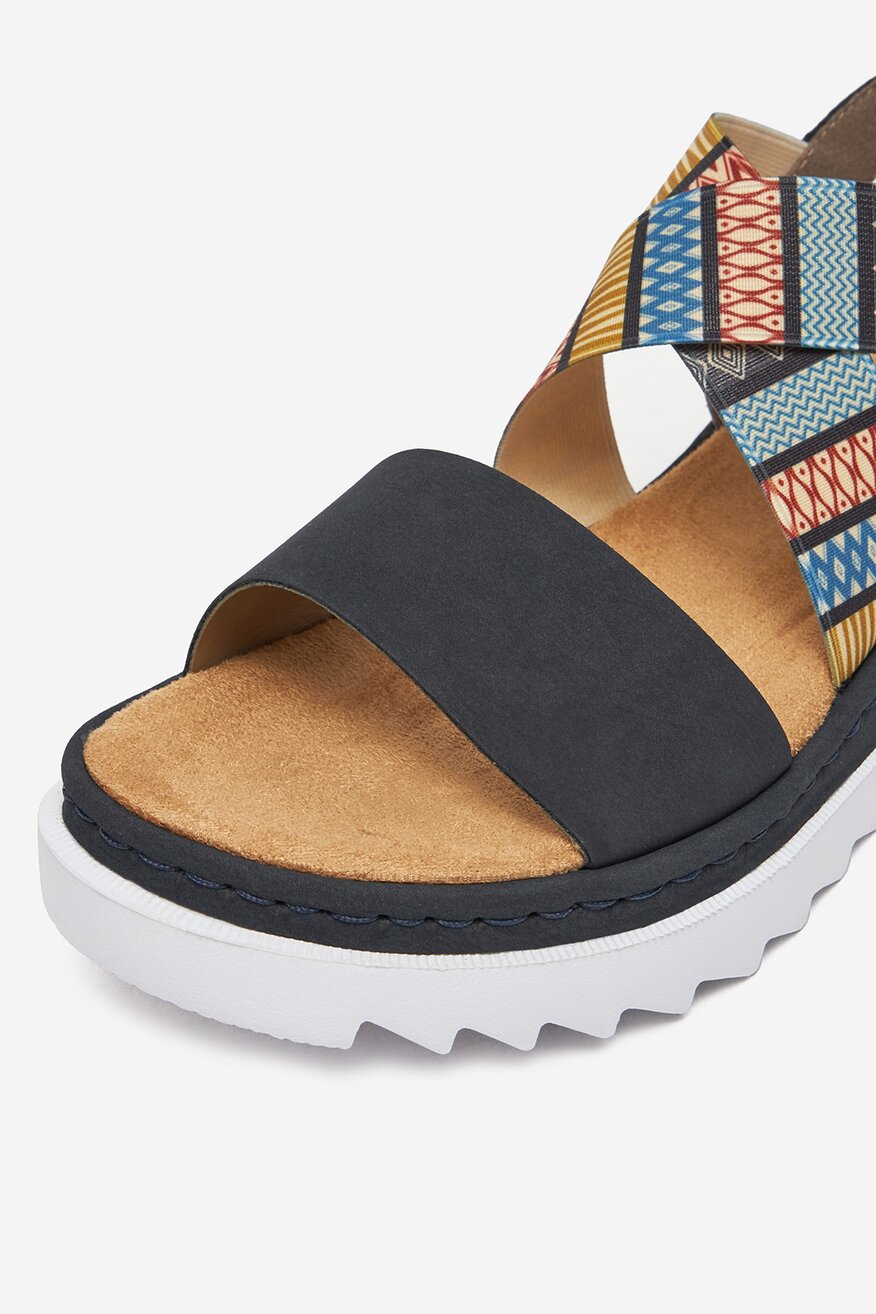 Sandále Rieker V44G8-14 TMAVO GRANÁTOVÁ - ccc.eu/sk