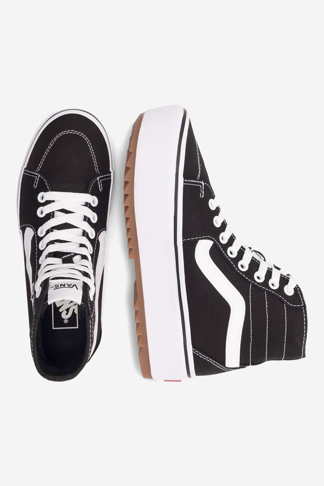Trampki Vans FILMORE HI TAPERED PLATFORM VN0A5JLGBLK1 Czarny - CCC.eu