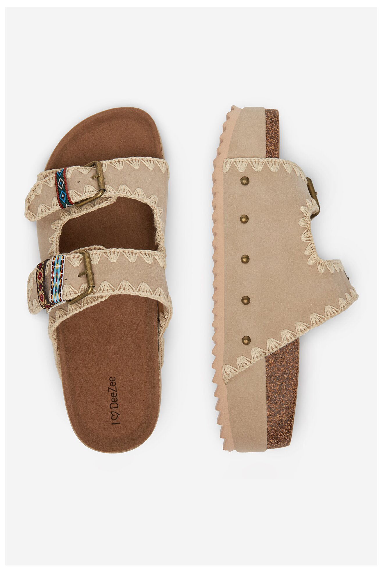 Šľapky DeeZee LB-P1684 BÉŽOVÁ - ccc.eu/sk