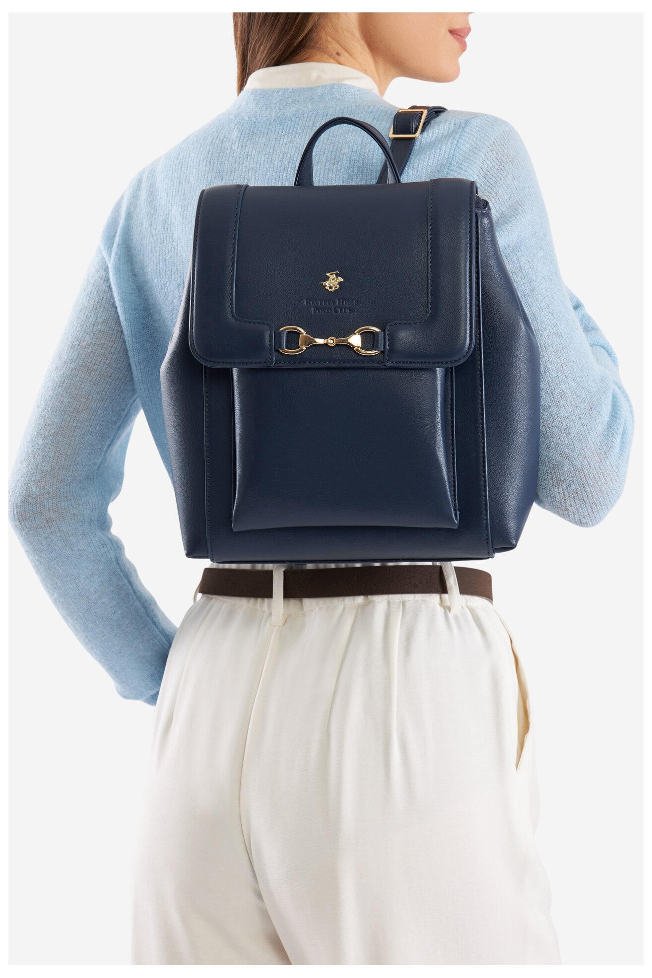 Plecak Beverly Hills Polo Club BHPC-K-043-06 Granatowy - CCC.eu