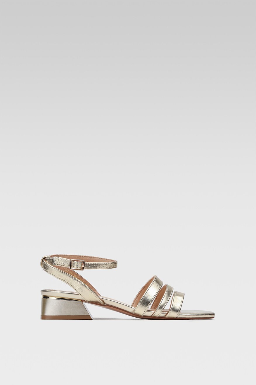 Sandały Sergio Bardi WYL3013-10Z-SB Złoty - CCC.eu