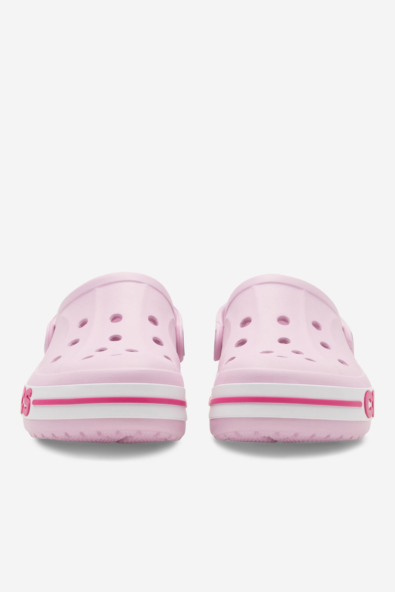 Klapki basenowe Crocs BAYA CLOG K 207019-6TG Różowy - CCC.eu