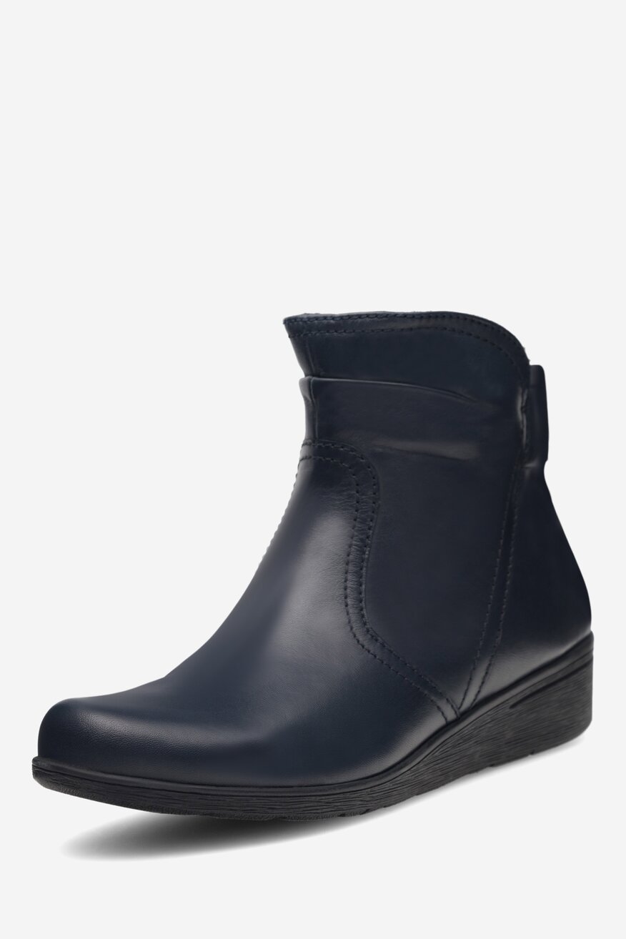 Botki Go Soft WI16-JANE ZULA-02 Granatowy - CCC.eu