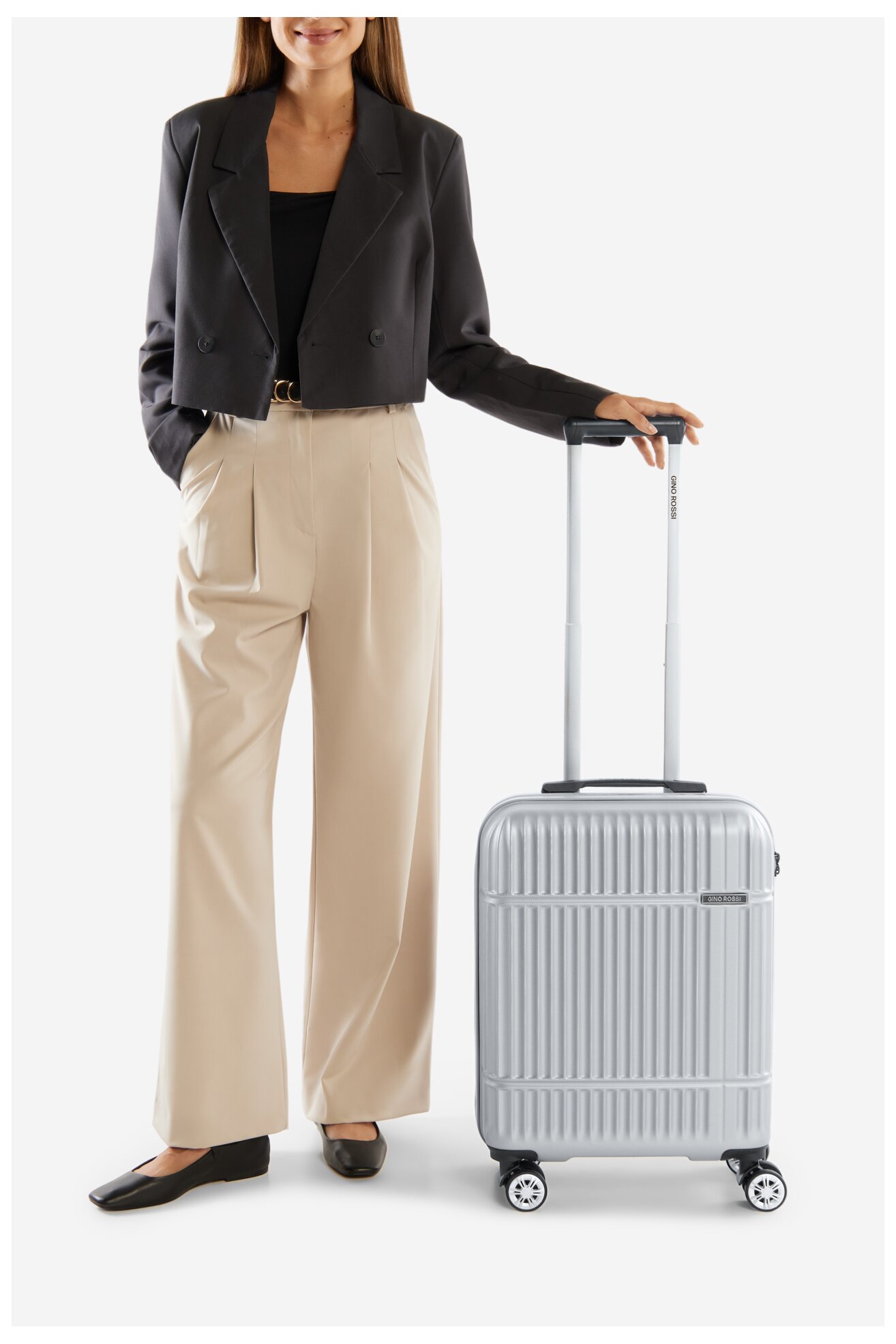 Kofer Gino Rossi GIN-WAL-001-CCC-S SREBRNA - ccc.eu/rs