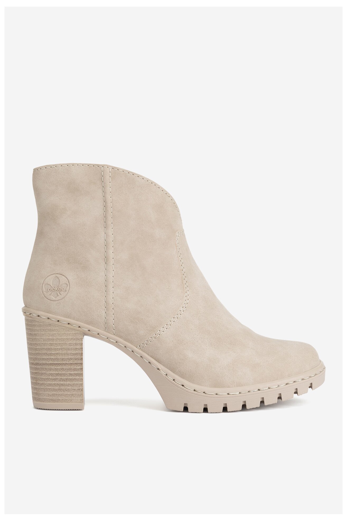 Botki Rieker Y2553-60 Beżowy - CCC.eu