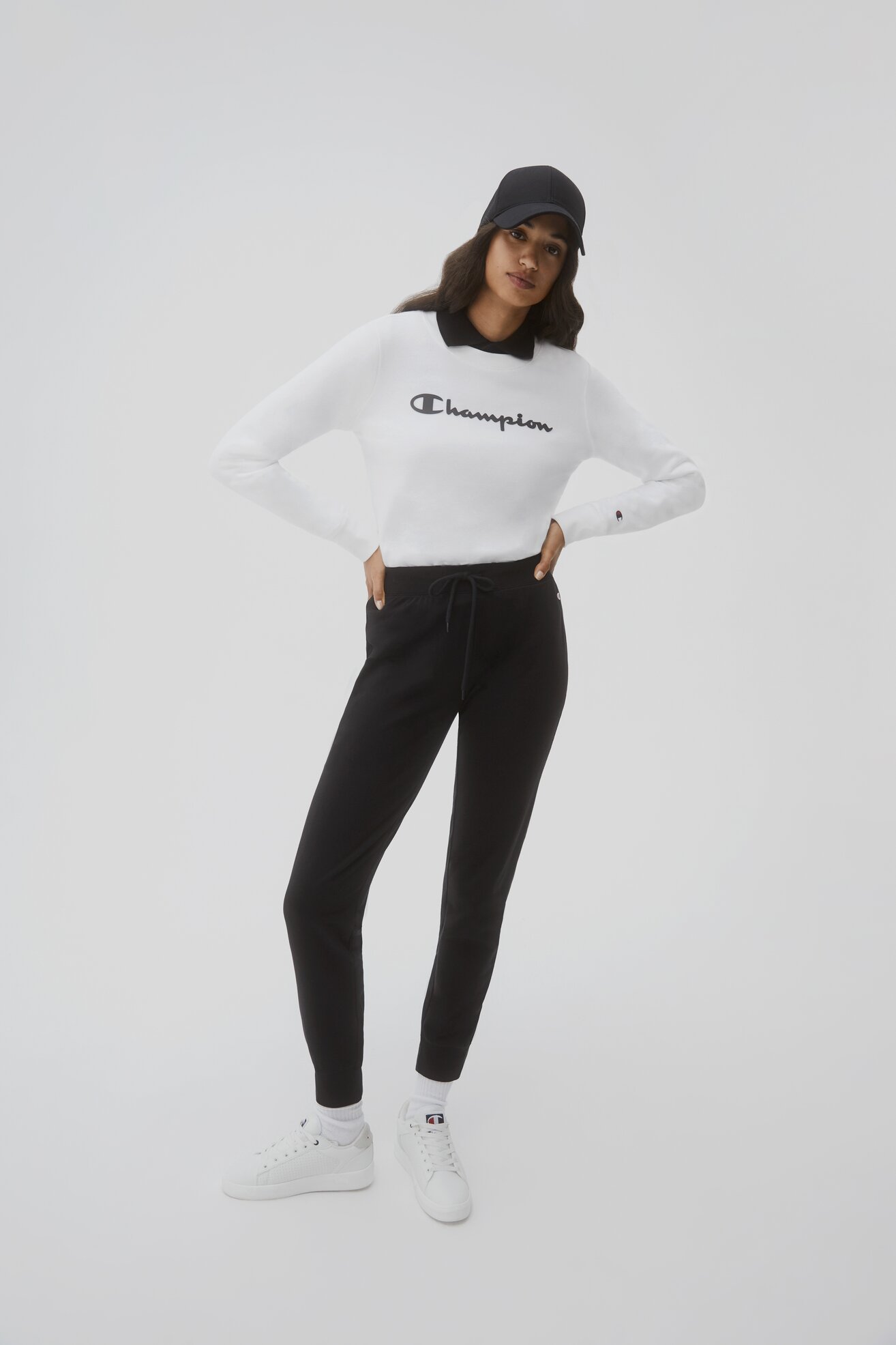 Spodnie joggersy Champion 111999 Czarny - CCC.eu