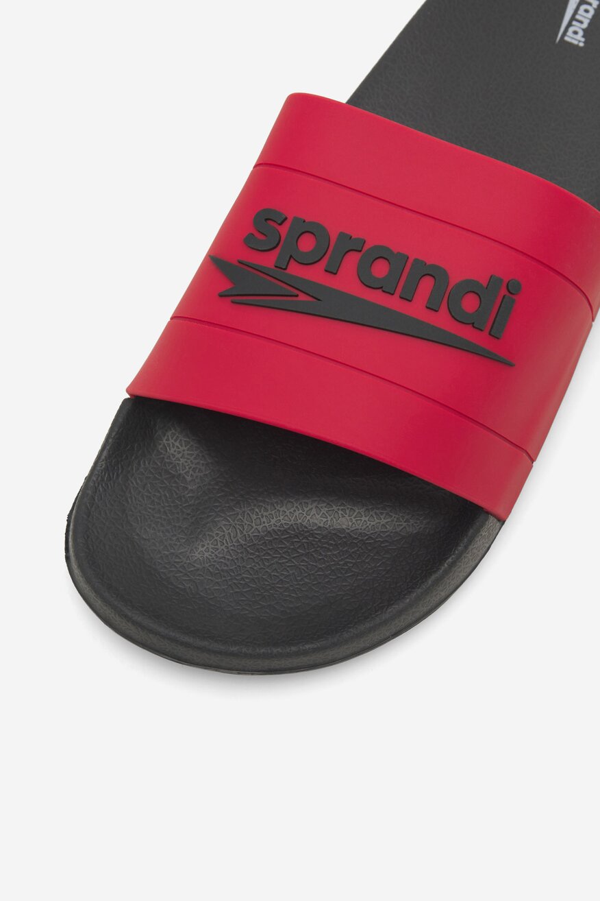 Klapki basenowe Sprandi WATERCRUMB MO-865695 Czerwony - CCC.eu