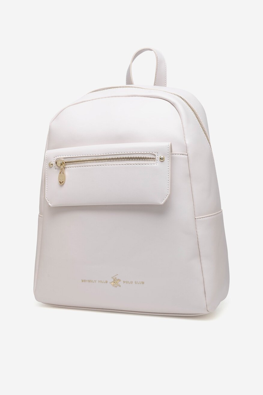 Plecak Beverly Hills Polo Club BHPC-E-023-CCC-05 Biały - CCC.eu