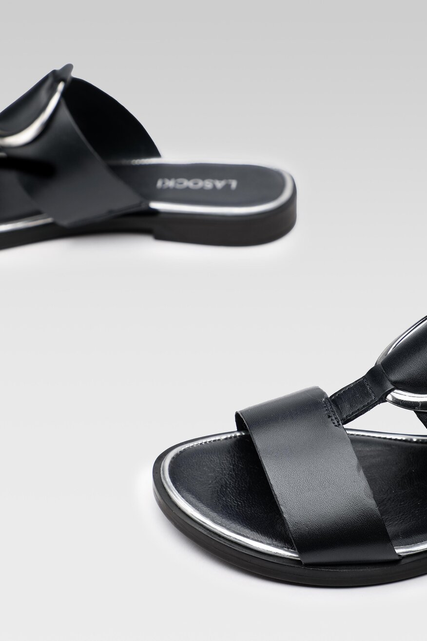 Klapki Lasocki WI23-FOXI-36 Granatowy - CCC.eu