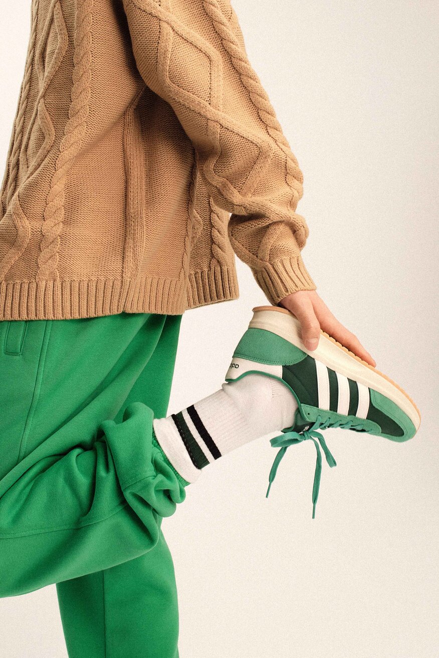 Obuwie sportowe adidas RUN70S 2.0 JI4919 Zielony - CCC.eu