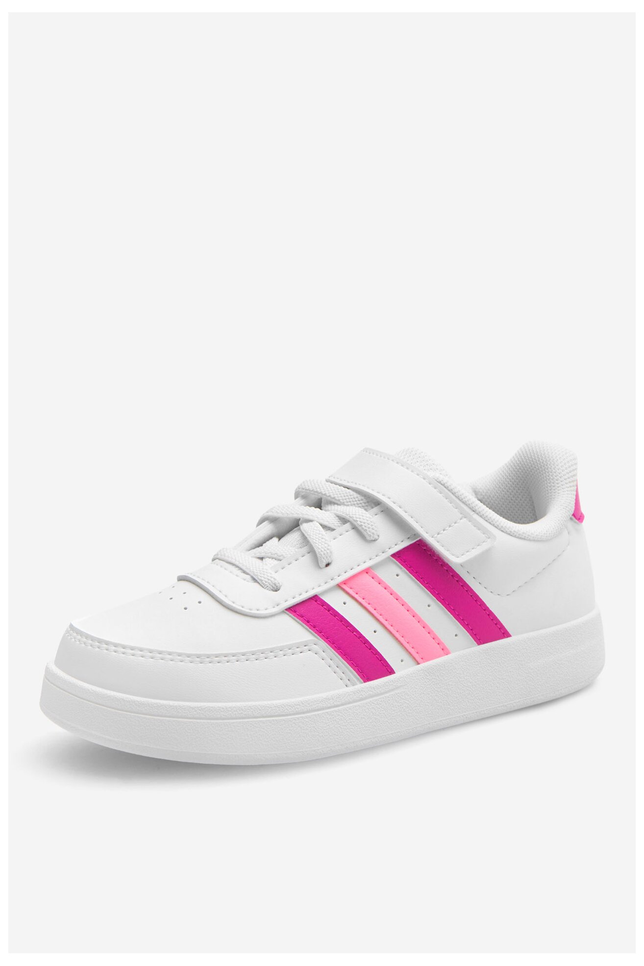 Obuwie sportowe adidas BREAKNET 2,0 EL K HP8966 Biały - CCC.eu