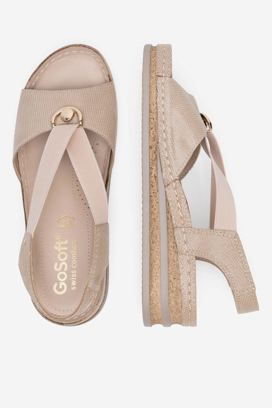 Sandały Go Soft RST-2314-02 Beżowy - CCC.eu